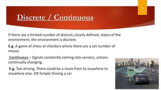 Types of environment in Artificial Intelligence | PPTX