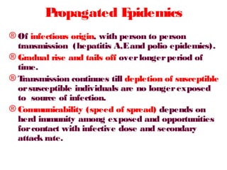 Types of epidemics and epidemic investigations | PPT