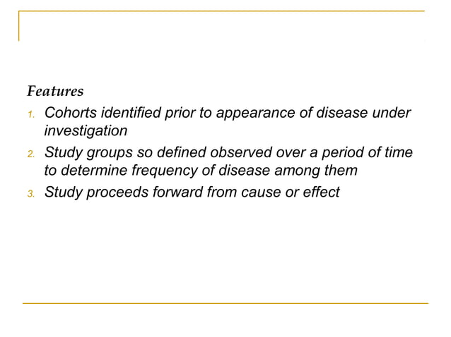 Types of epidemiological designs | PPT | Diseases and Conditions ...