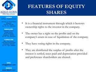 Types of equity shares | PPT