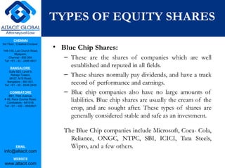 Types of equity shares | PPT