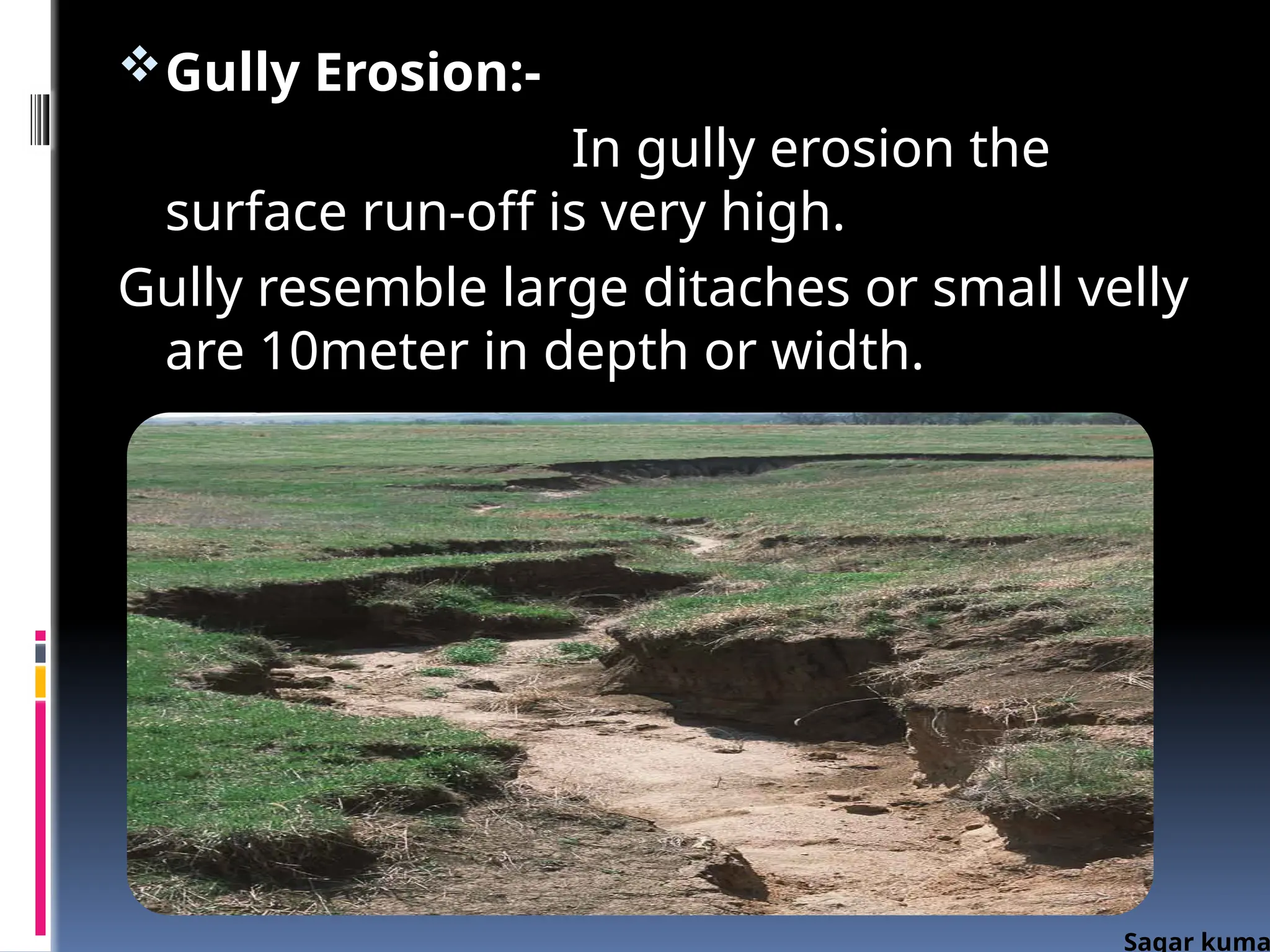 Soil erosion and types subject soil conservation.pptx