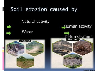 Soil erosion and types subject soil conservation.pptx