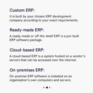 Types of ERP System | PDF