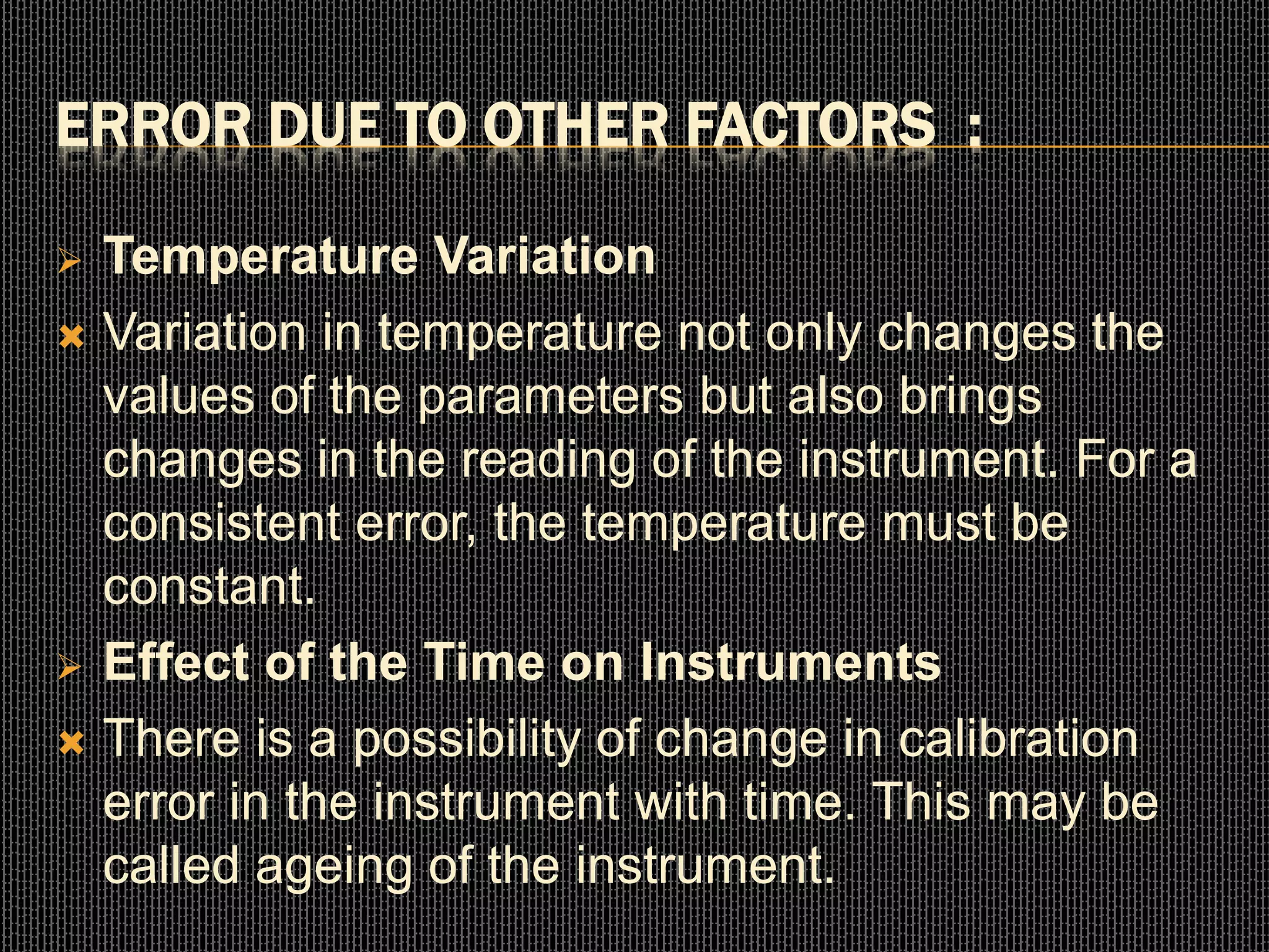 Error and its types | PPTX