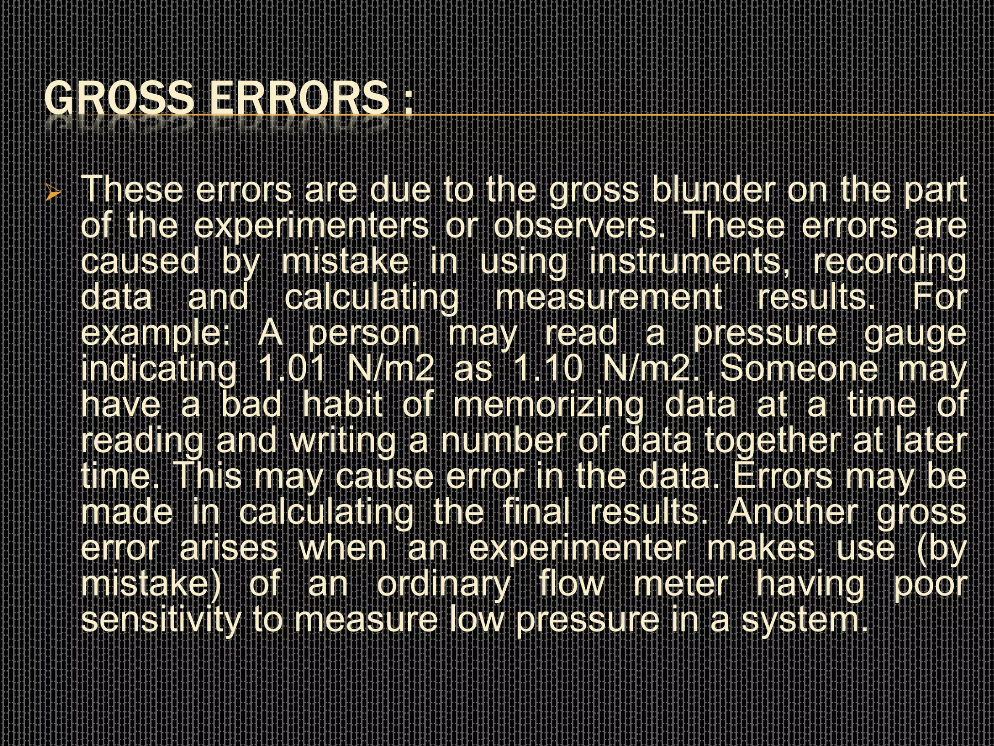 Error and its types | PPTX