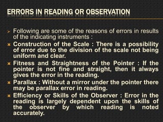 Error and its types | PPTX