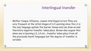 Types of errors | PPTX
