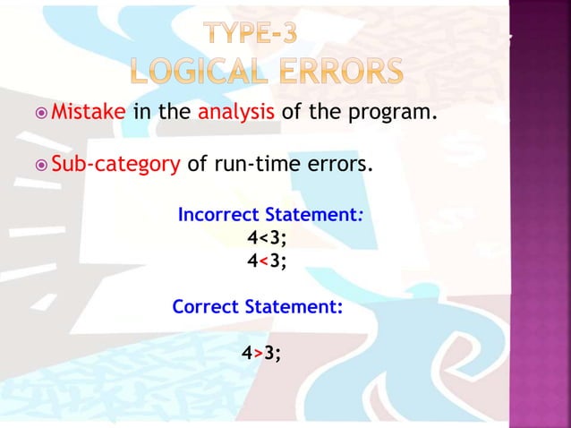 Types of errors | PPTX