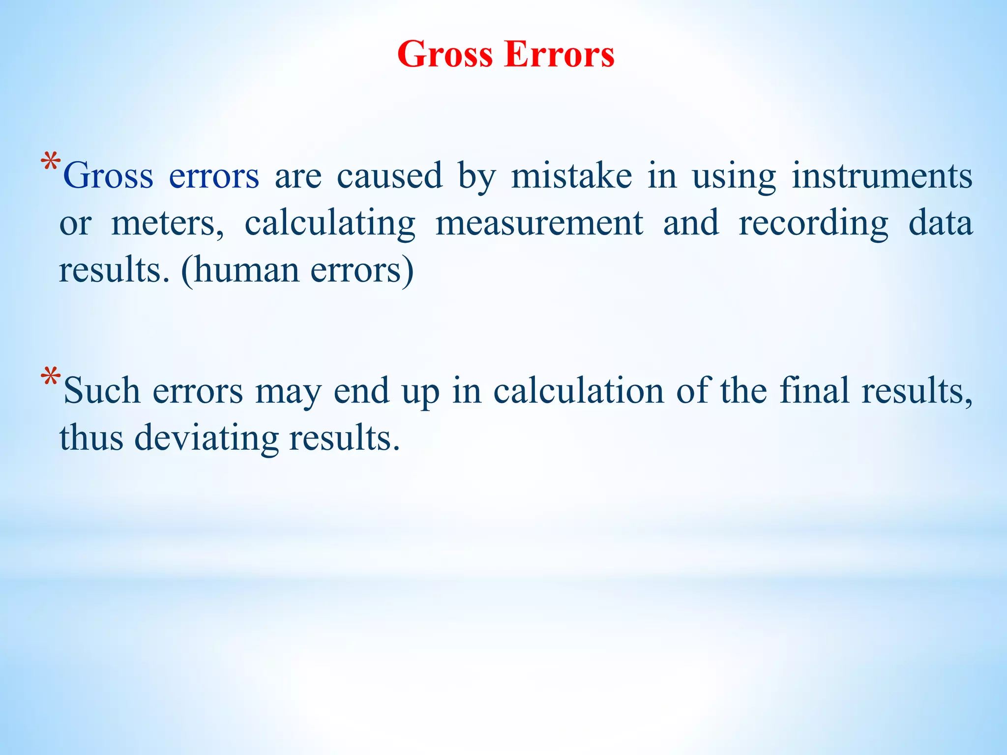 Types Of Errors Pptx Physics Science