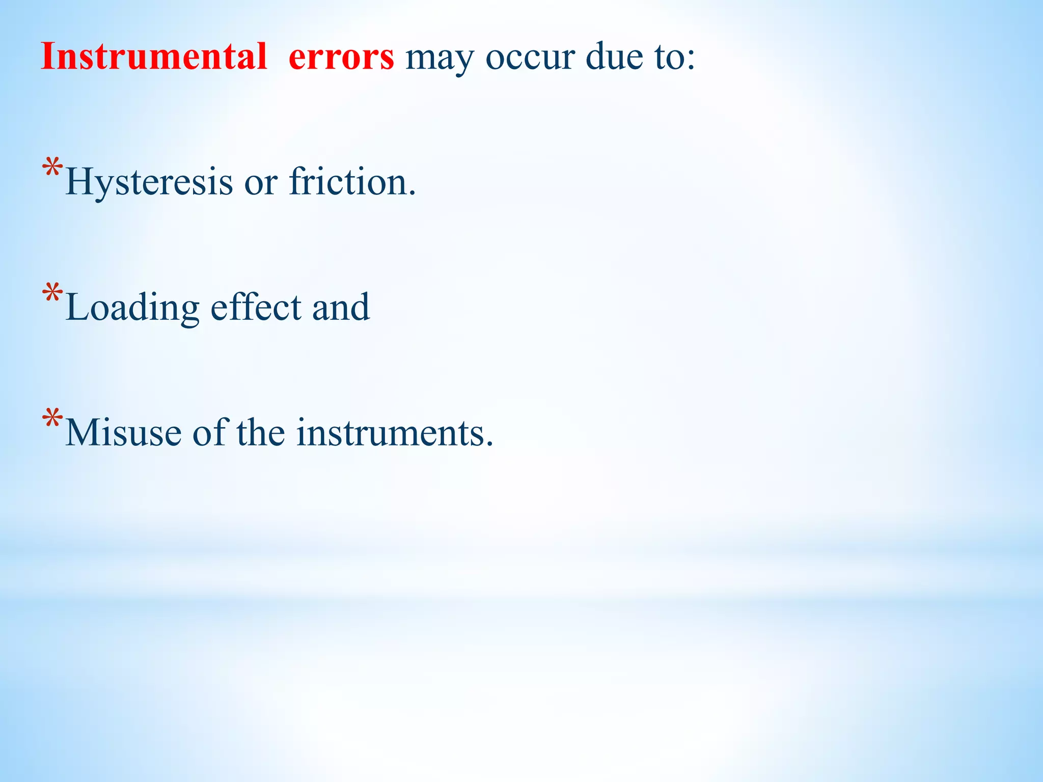 Types Of Errors Pptx Physics Science