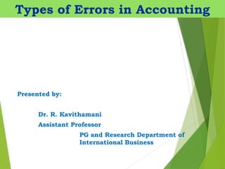 Types of Errors in Accounting, Suspense account.pptx