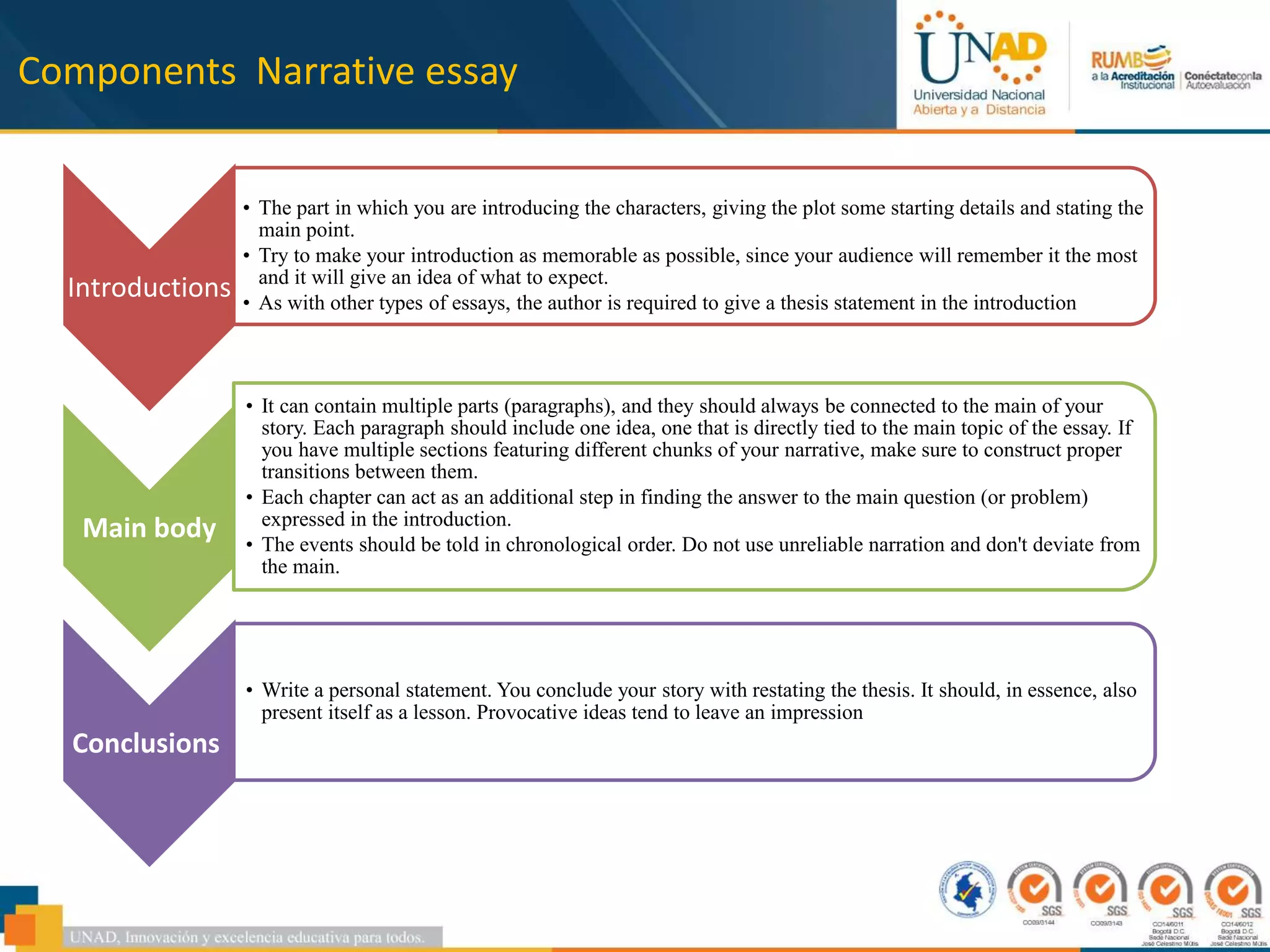 Types of essay narrative edward adaime_20 (2) | PPTX