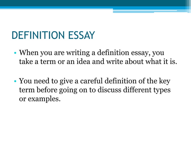 Types of essays | PPTX | Educational Assessment | Education