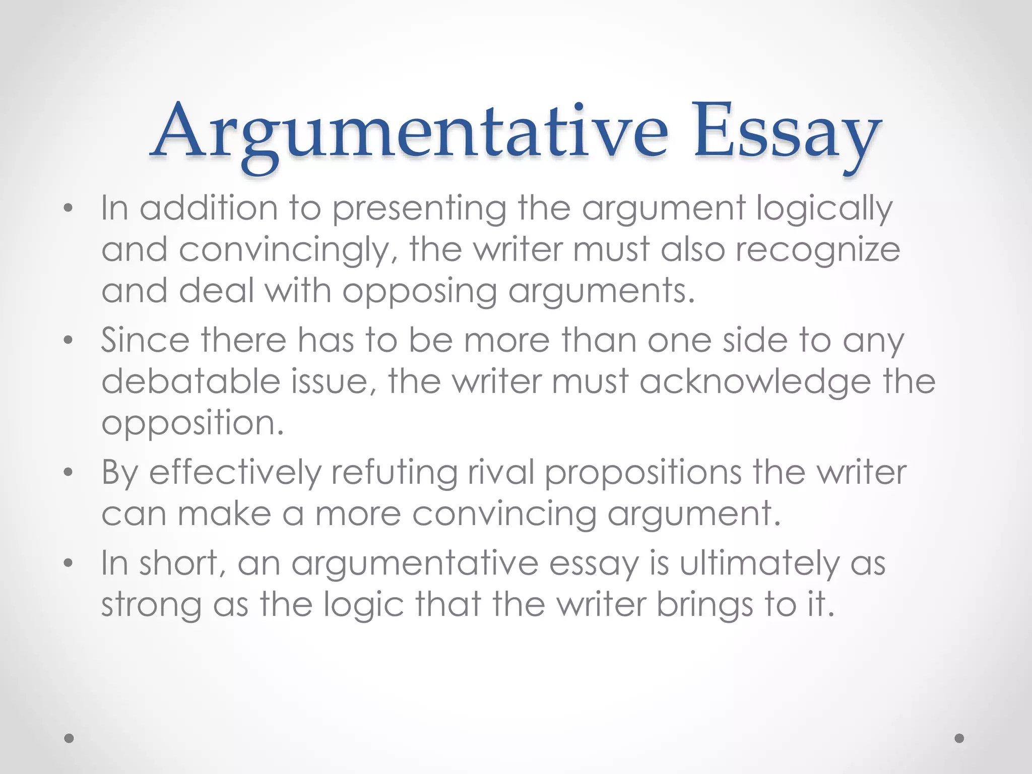 Types of essays | PPTX