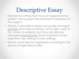 Types of essays | PPTX