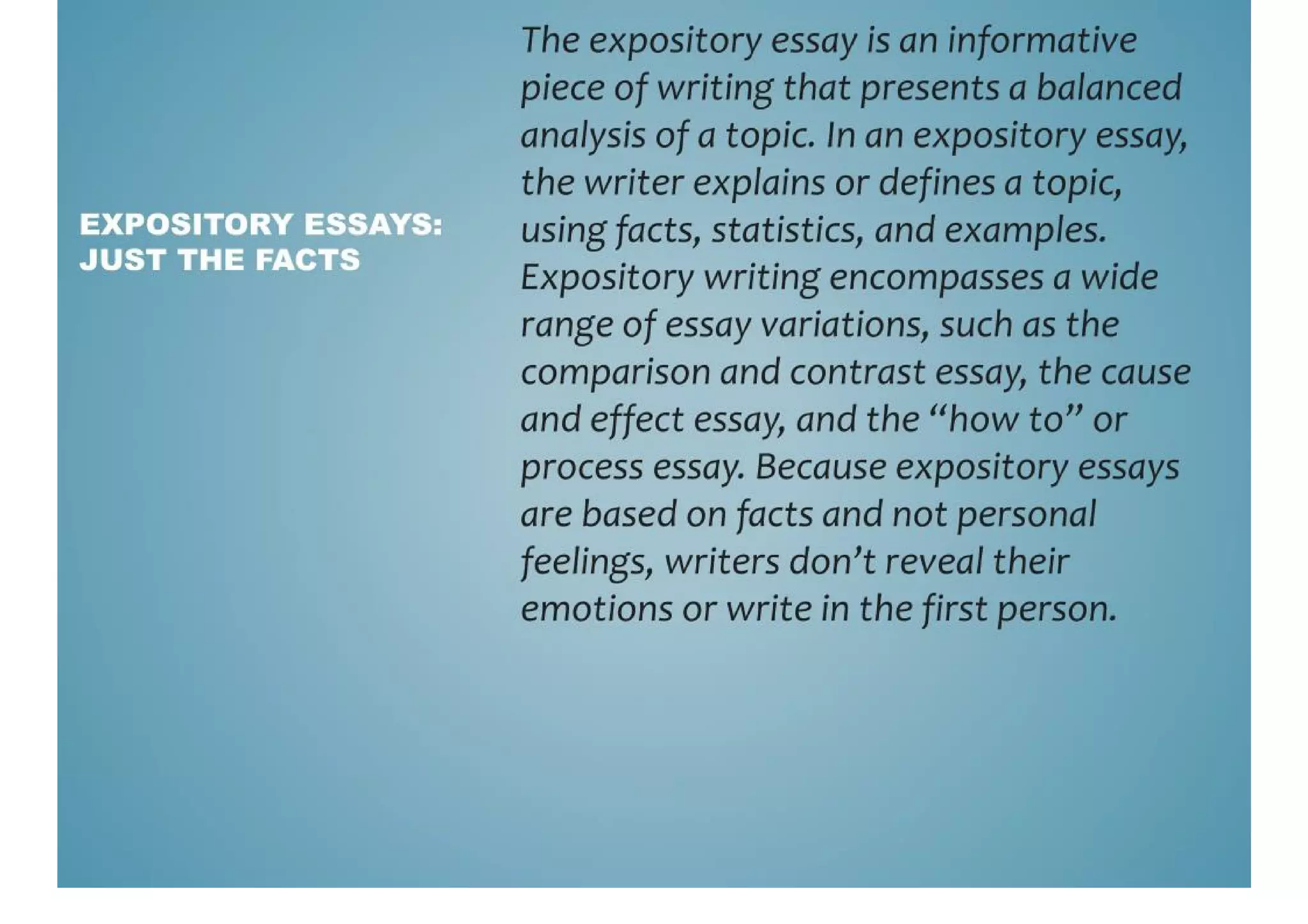 Types Of Essays | PPT