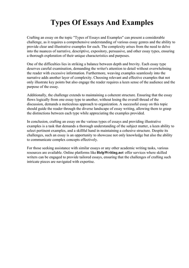 Types Of Essays And Examples.pdf