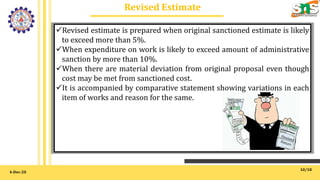 Types of estimate - Estimation, Costing and Valuation Engineering | PPTX