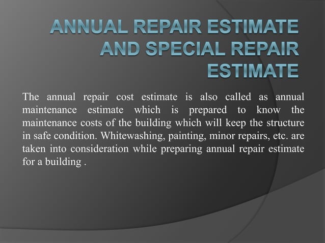 Types of estimate | PPTX | Civil Engineering Industry | Industries