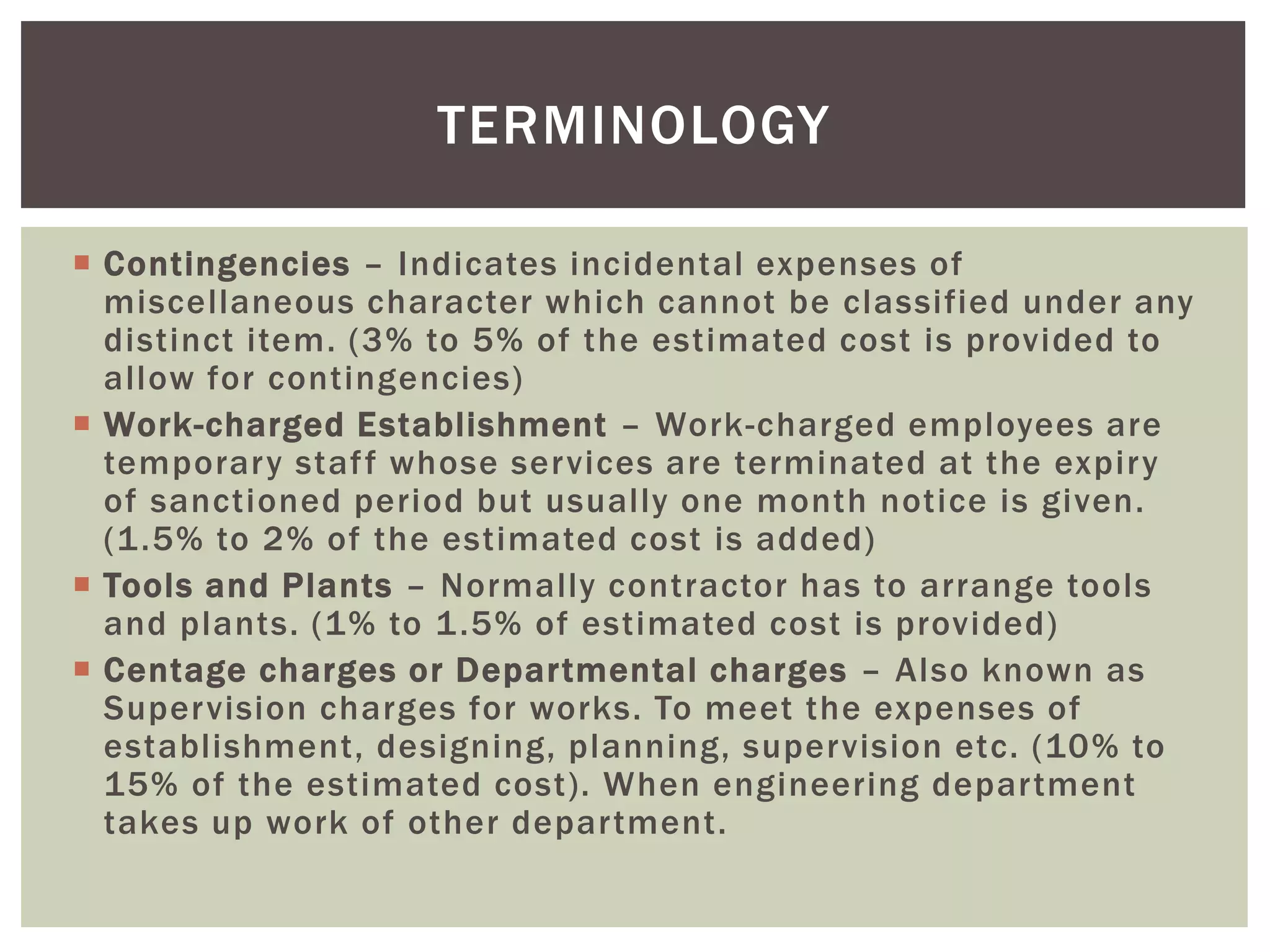 Types of estimates | PPTX