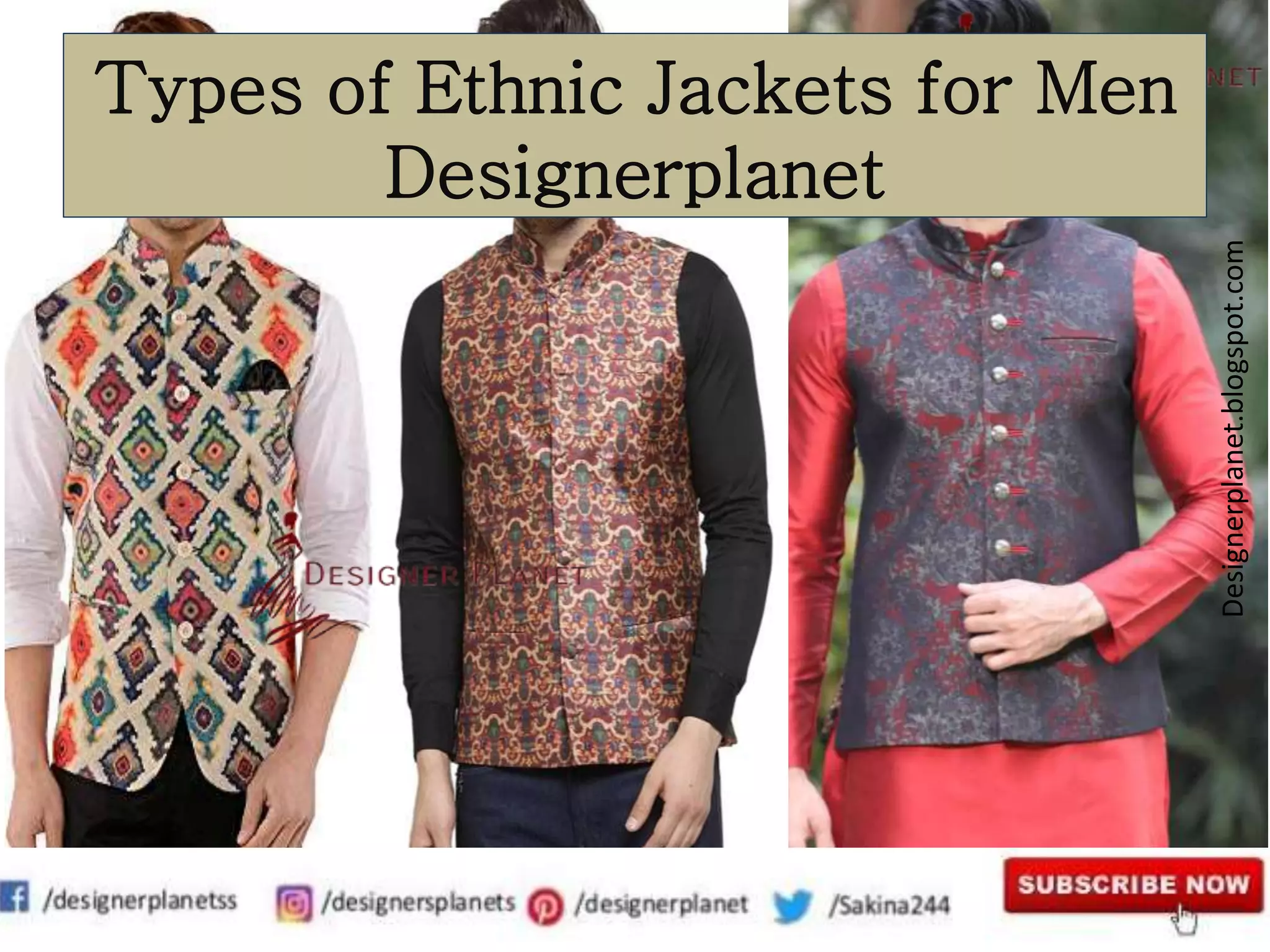 Guide to the Style and Wearing a Ethnic Jacket || Ethnic Jacket for Men ...