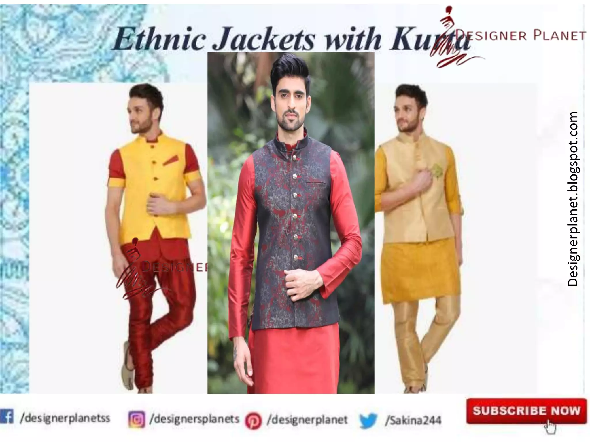 Guide to the Style and Wearing a Ethnic Jacket || Ethnic Jacket for Men ...