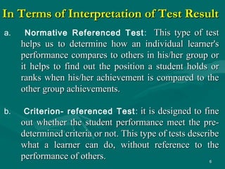 Types of evaluation | PPT