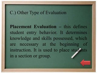 Types of Evaluation | PPT