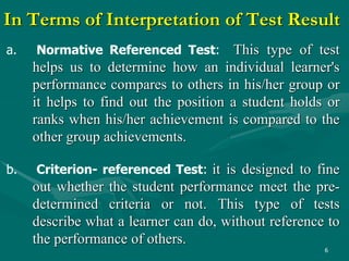 Types of evaluation.ppt | Educational Assessment | Education