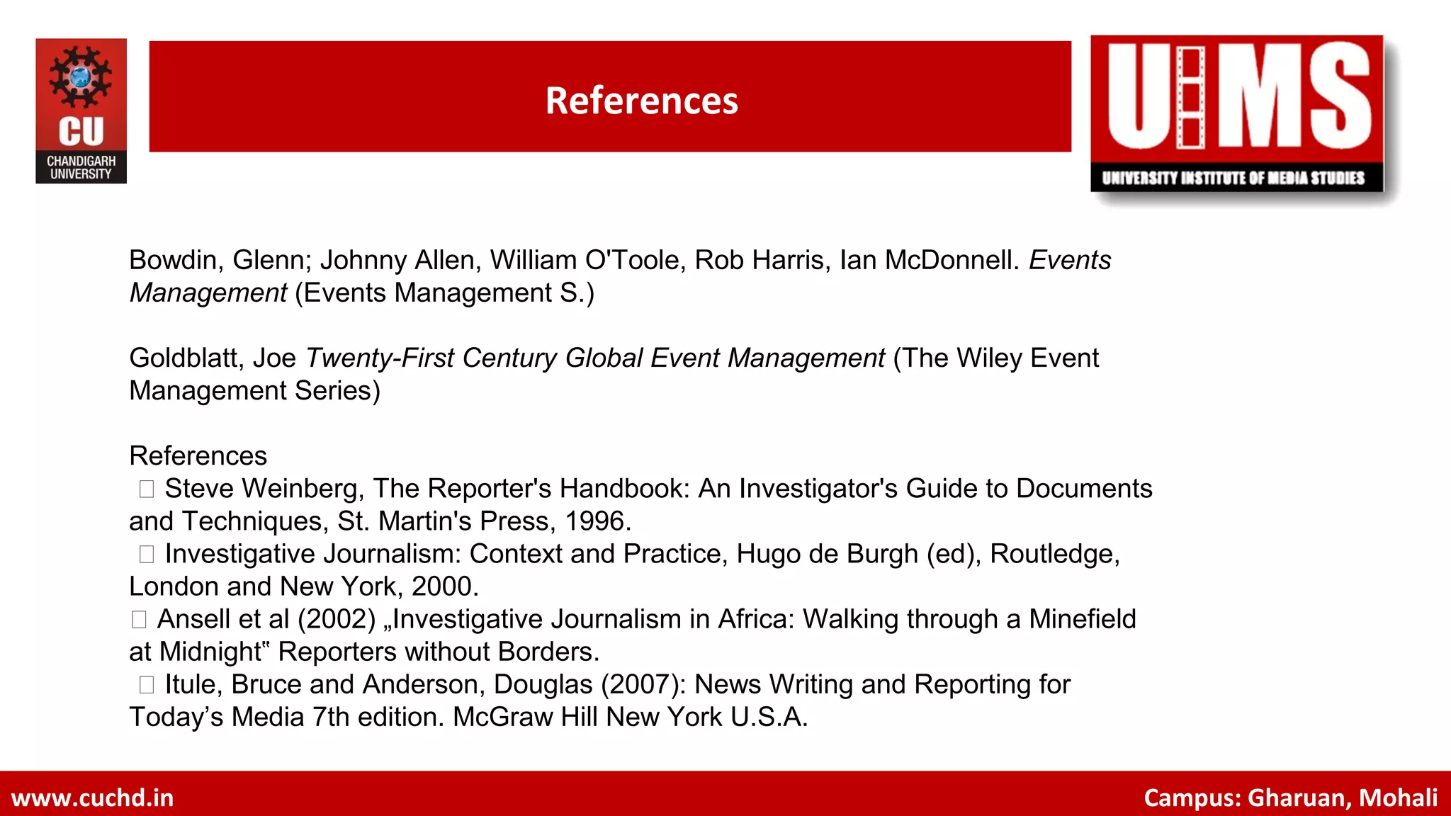 Types of events | PPT