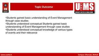 Types of events | PPT