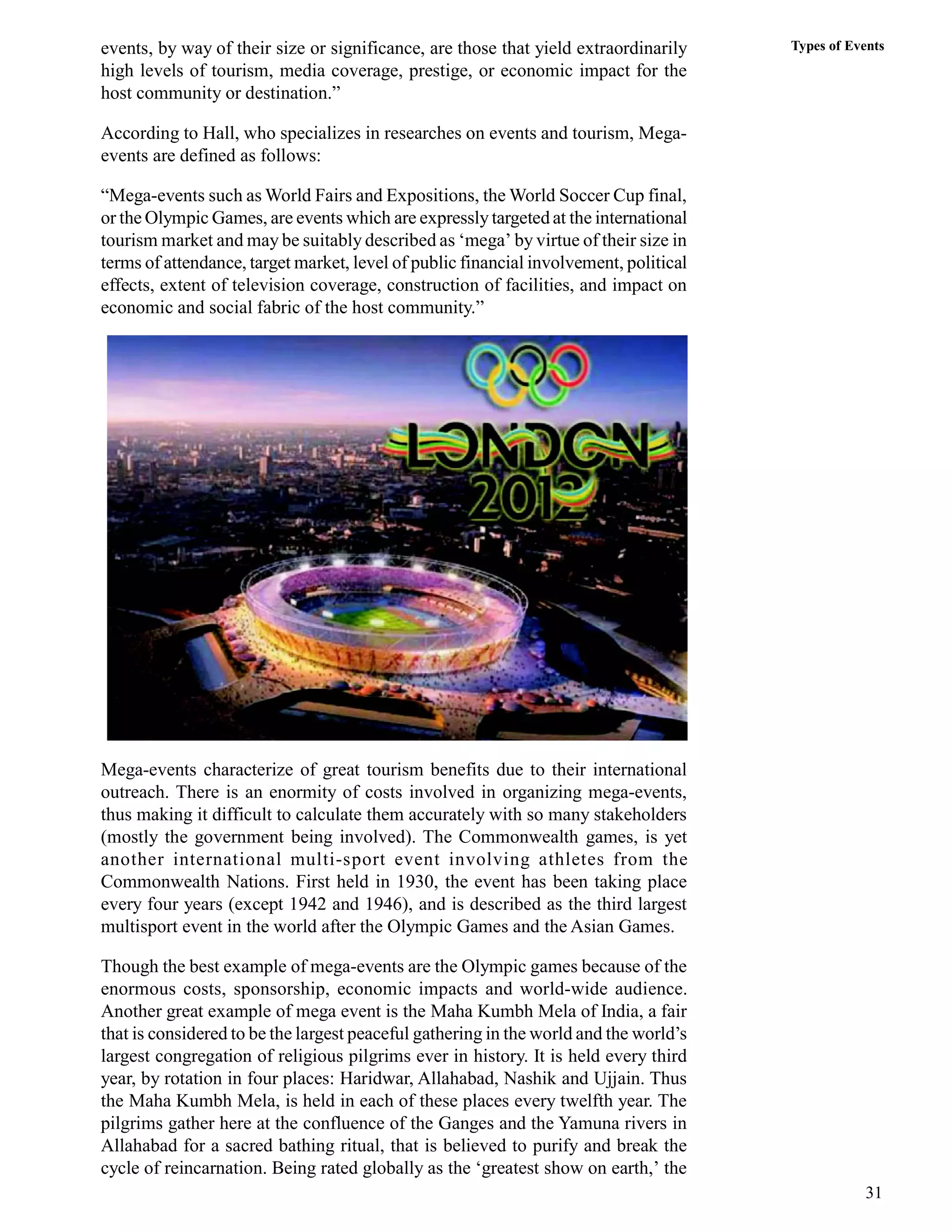 Types of events | PDF