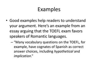 Types of Evidence | PPTX
