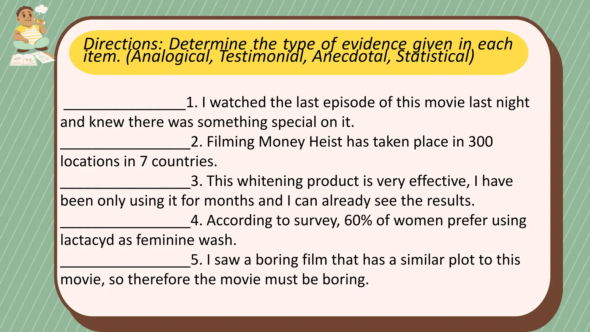 Types of Evidence.pptx_ English 9- Evidence | PPTX