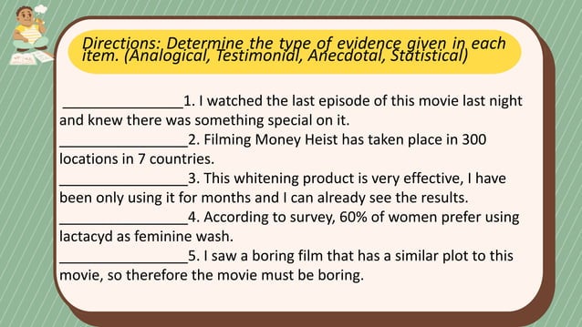 Types of Evidence.pptx_ English 9- Evidence | PPTX