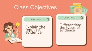 Types of Evidence.pptx_ English 9- Evidence | PPTX