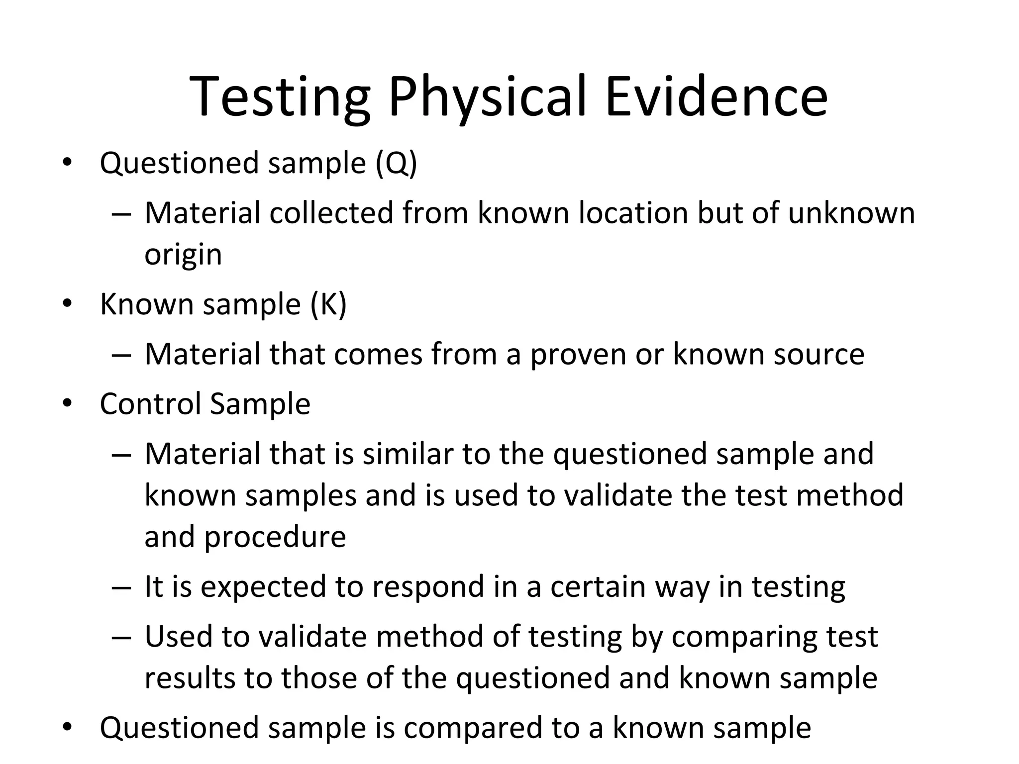 Types Of Evidence Presentation | PPT