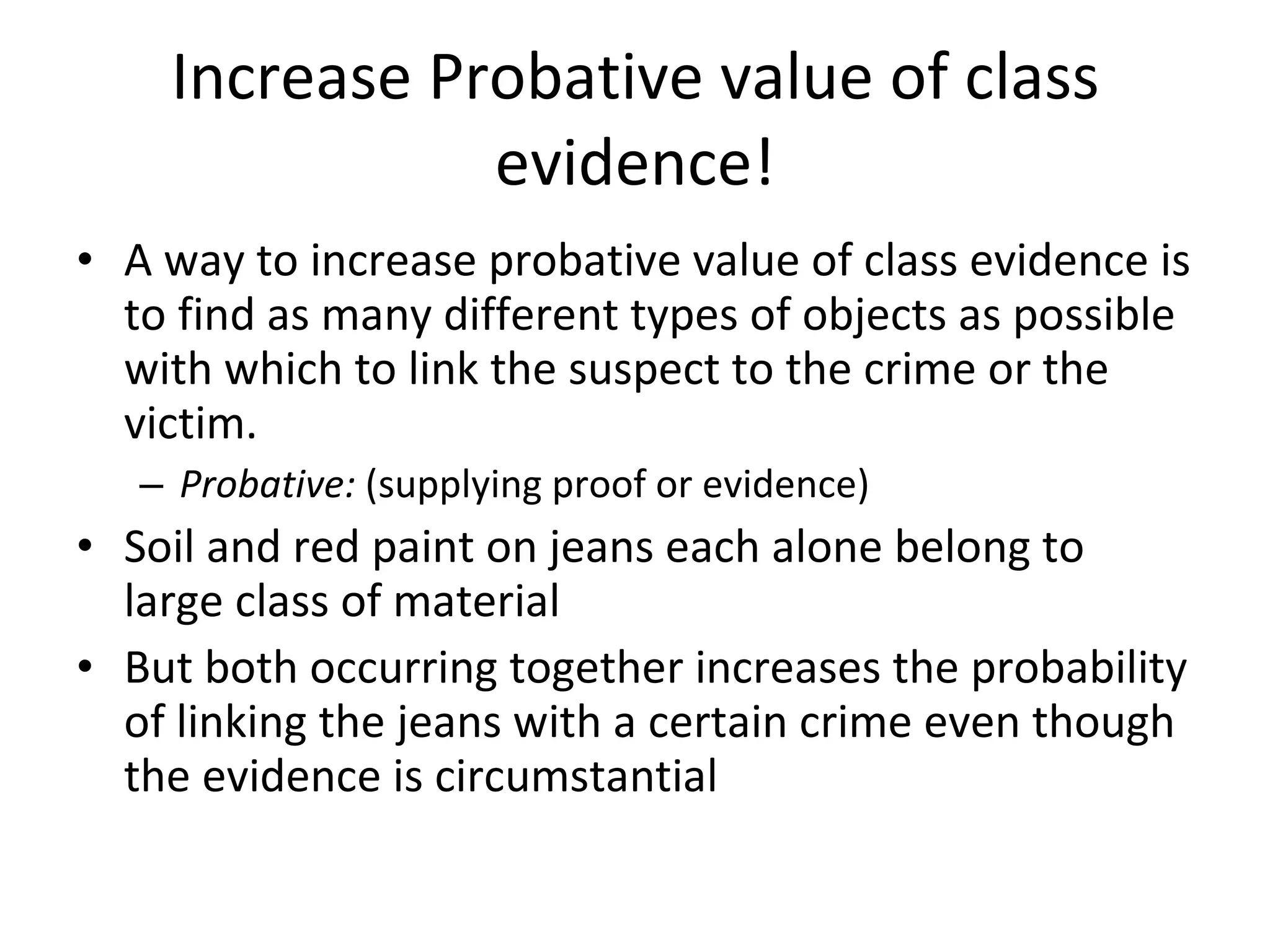 Types Of Evidence Presentation | PPT