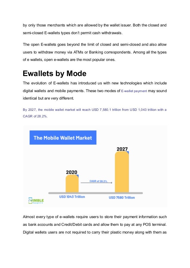 Types of ewallets and their issues & challenges | PDF