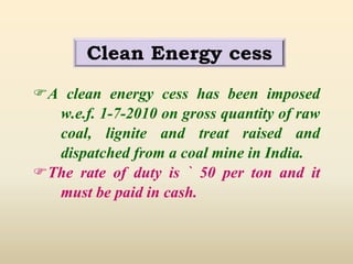 Types of excise duties | PPTX