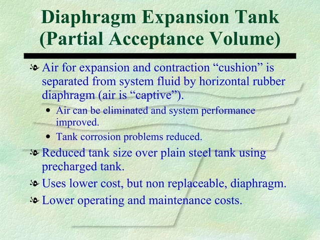 Types of Expansion Tanks | PPT | Physics | Science
