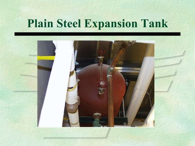 Types of Expansion Tanks | PPT | Physics | Science