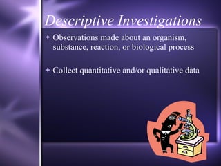 Types of experiments -NOS | PPT