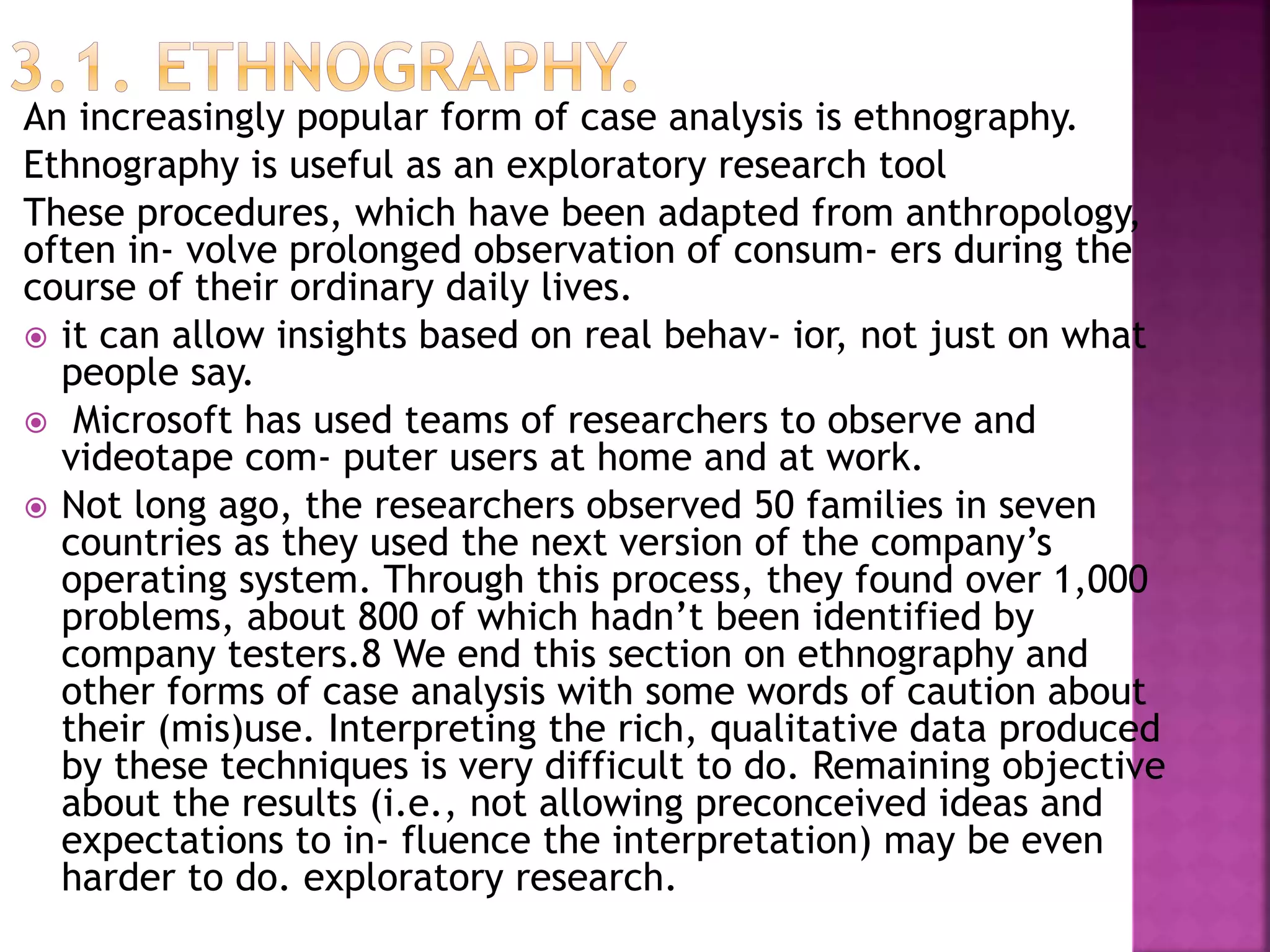 Types of exploratory research design | PPTX