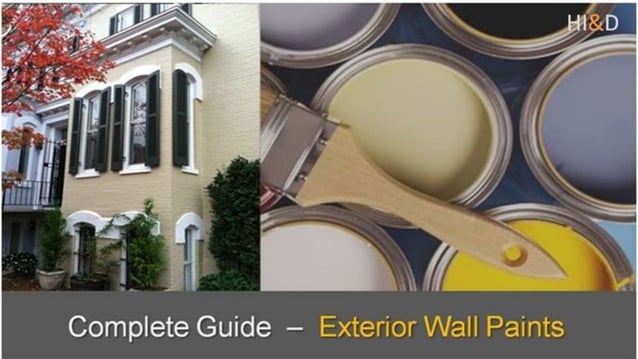 Types of Exterior Wall Paints | PPTX
