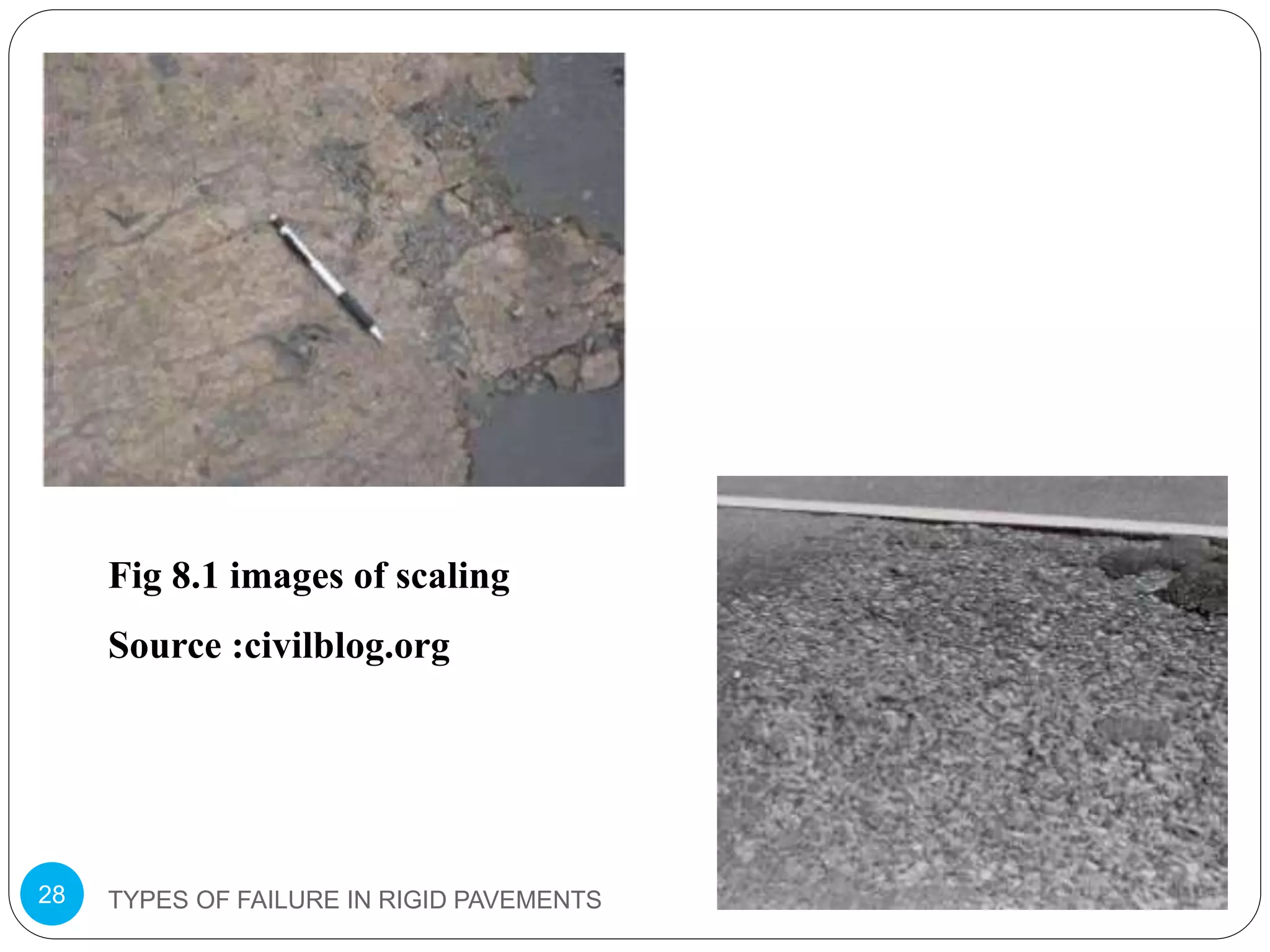 Types of failure in rigid pavements | PPTX