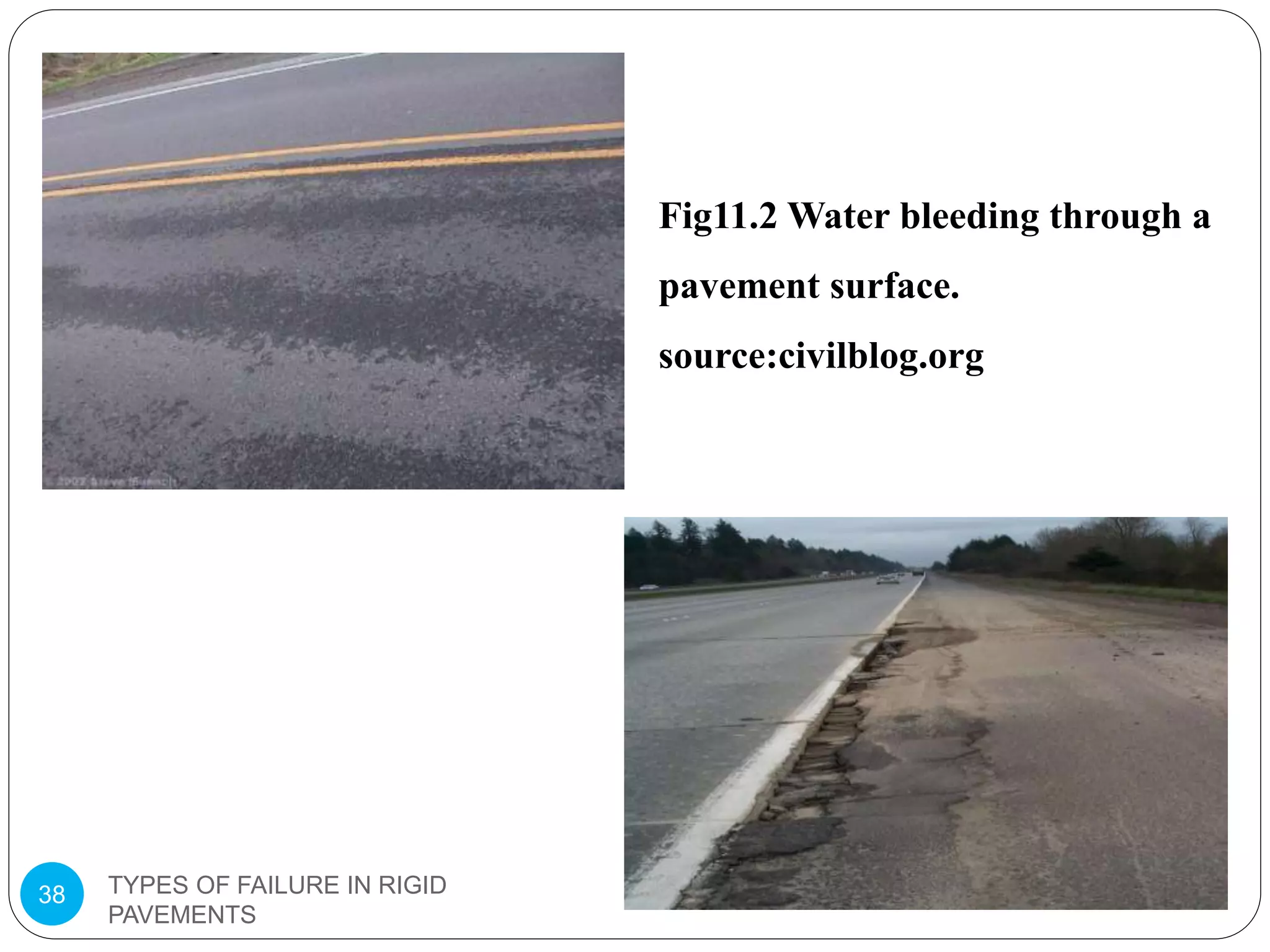 Types of failure in rigid pavements | PPTX