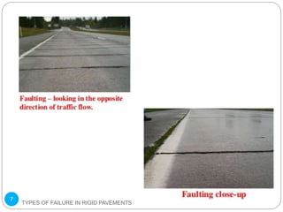 Types of failure in rigid pavements | PPTX