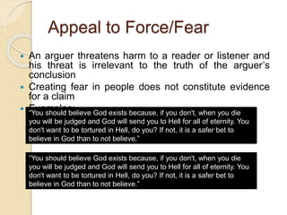 KXEX2163 Critical Thinking_Types of Fallacy | PPTX